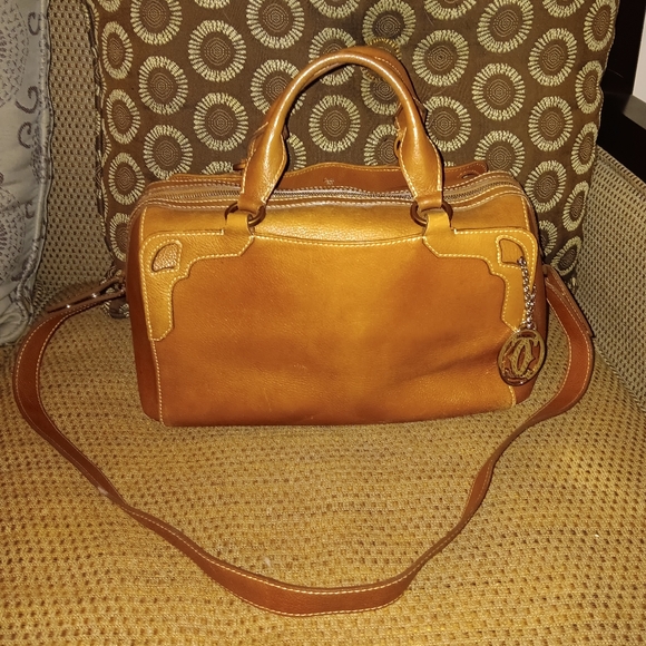 Cartier | Bags | Cartier Marcello Leather 2 Way Bag With Long Strap ...